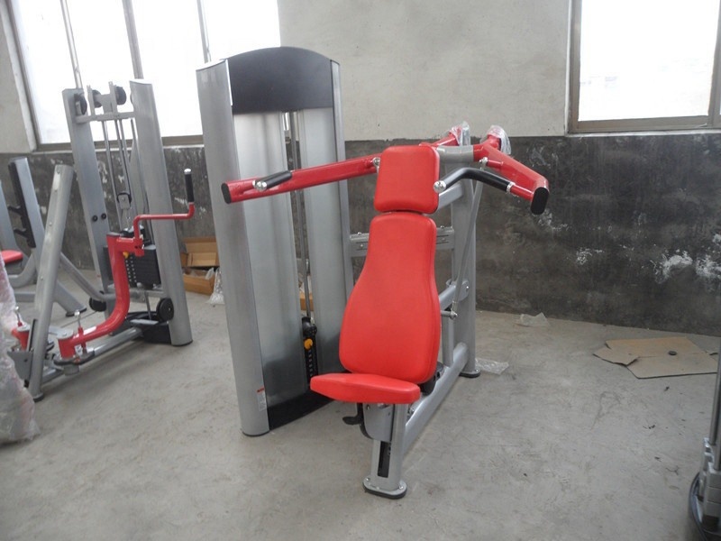 Steel Seated Shoulder Press Fitness Equipment for Back Strength ...